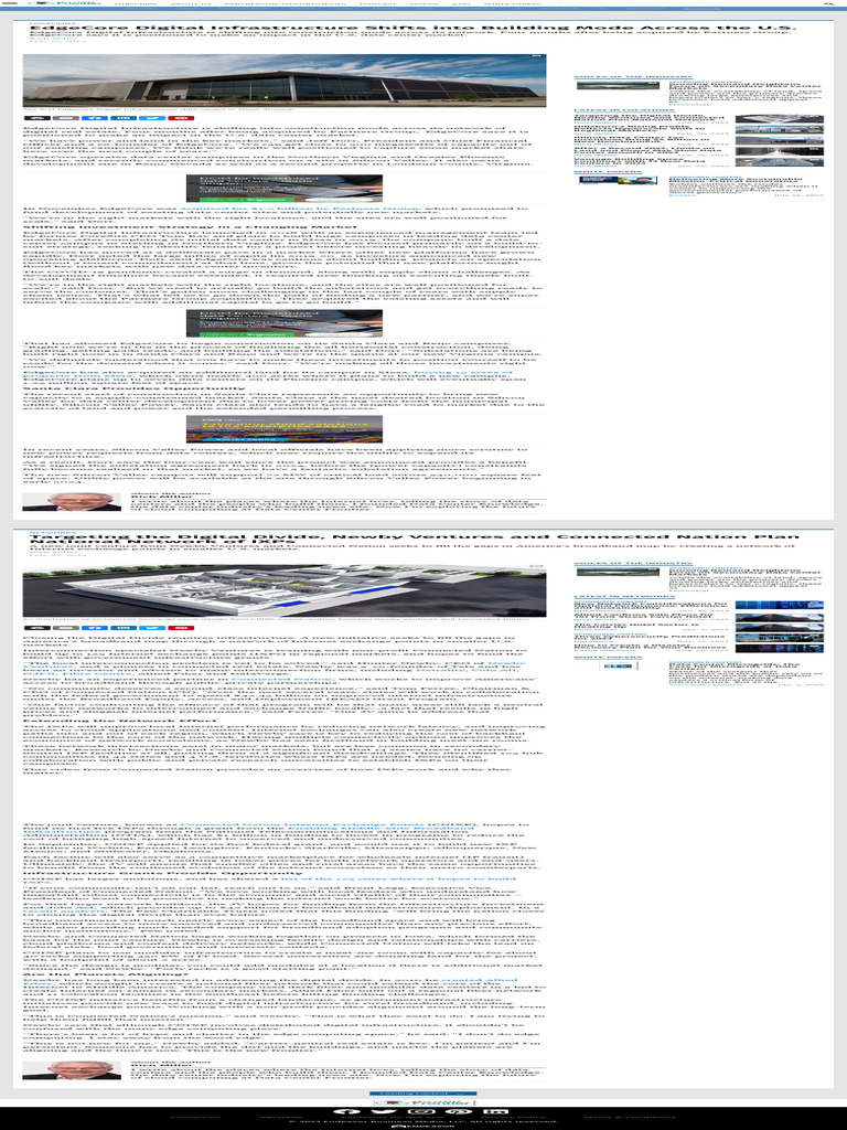 EdgeCore Digital Infrastructure Shifts Into Building Mode Across The U ...