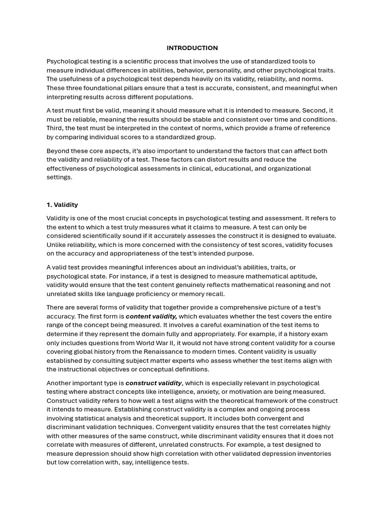 ASSIGNMENT Statistical Methods | PDF | Validity (Statistics ...