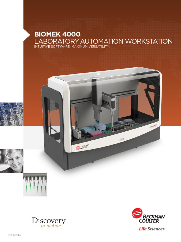 Biomek 4000: Advanced Lab Automation | PDF | Automation