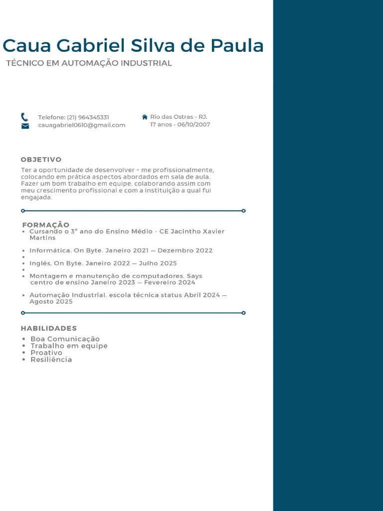 Caua Gabriel Silva de Paula | PDF