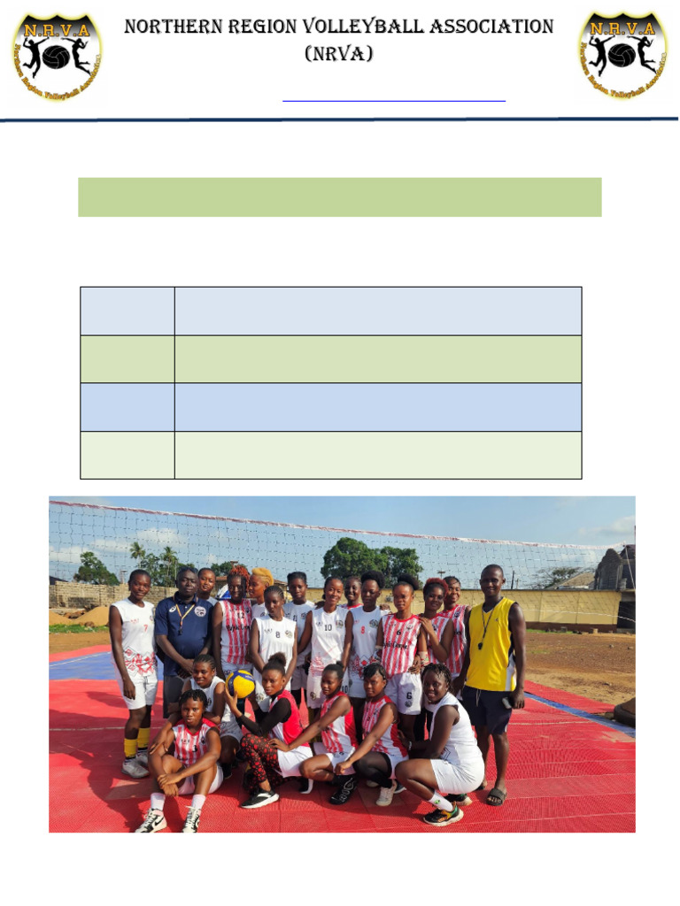 Northern Region Championship Report-2025 | PDF | Volleyball | Team Sports