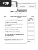 Wassce 2025 Social Studies Likely Questions | PDF | Political Science
