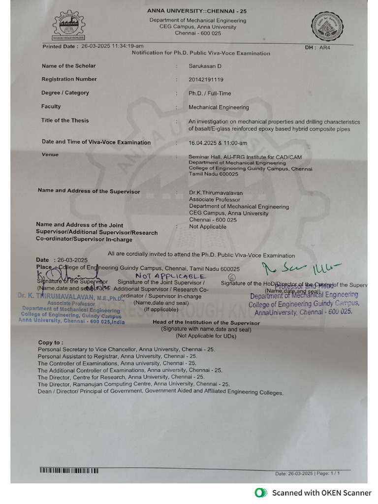 Sarukasan Viva Notification | PDF