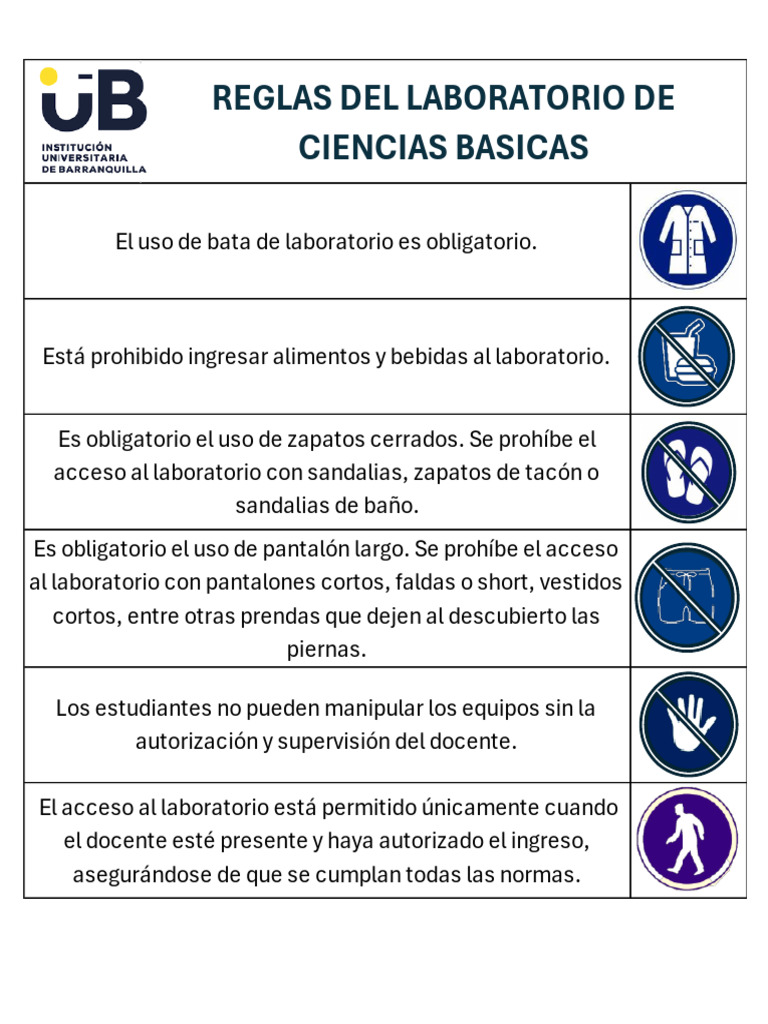 Reglas A Tomar Del Laboratorio de Física | PDF