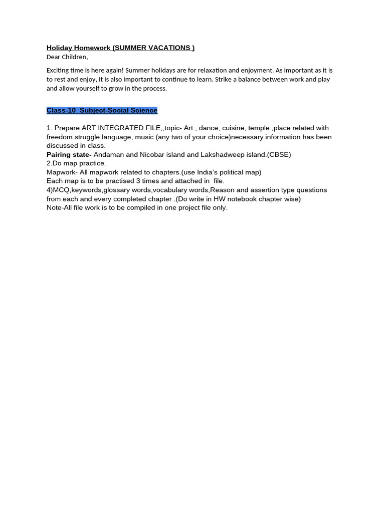 Class 10 Social Science | PDF