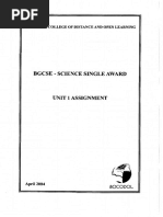 Math Bgcse 2020 Paper 1 SP | PDF