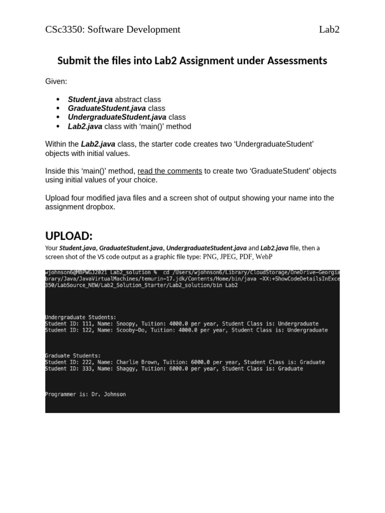 Java_Lab2_instructions | PDF