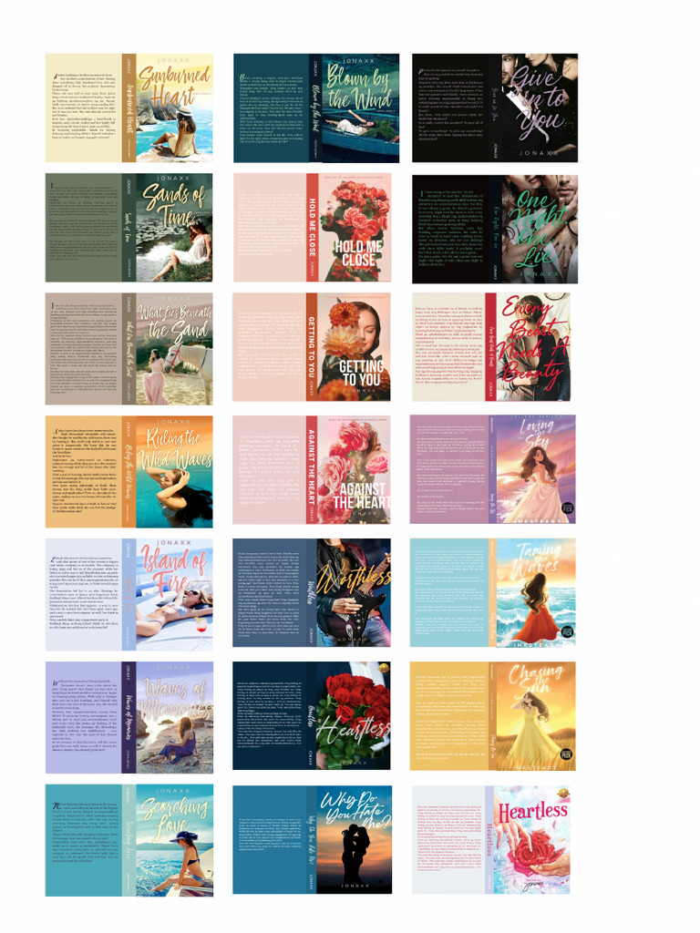 MINI BOOK COVER FOR JONAXX BOOK | PDF