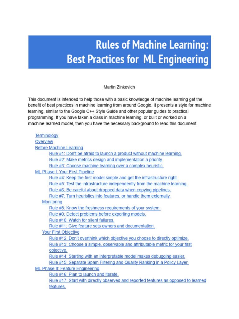 Best Practices for ML Model Serving | PDF | Machine Learning | Receiver ...