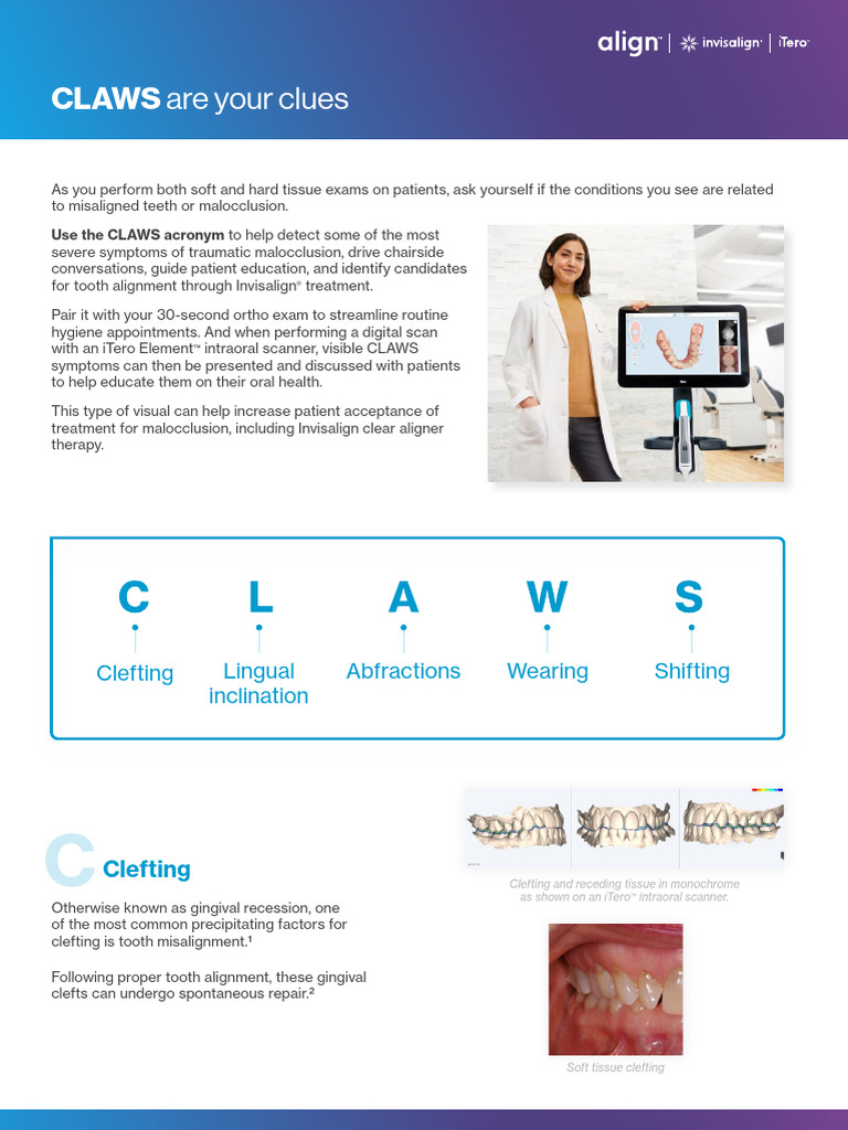 Detecting Malocclusion with CLAWS | PDF | Tooth | Dental Anatomy