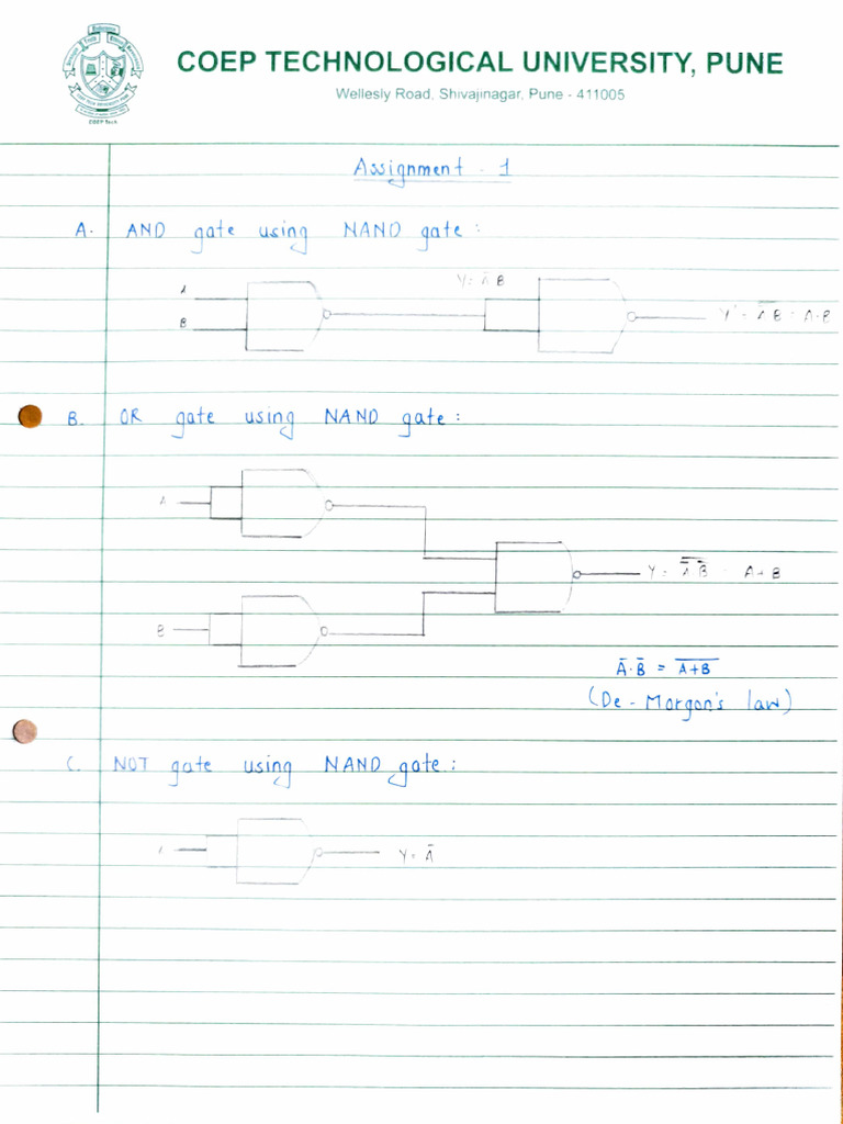 DLD Assignment 1 | PDF