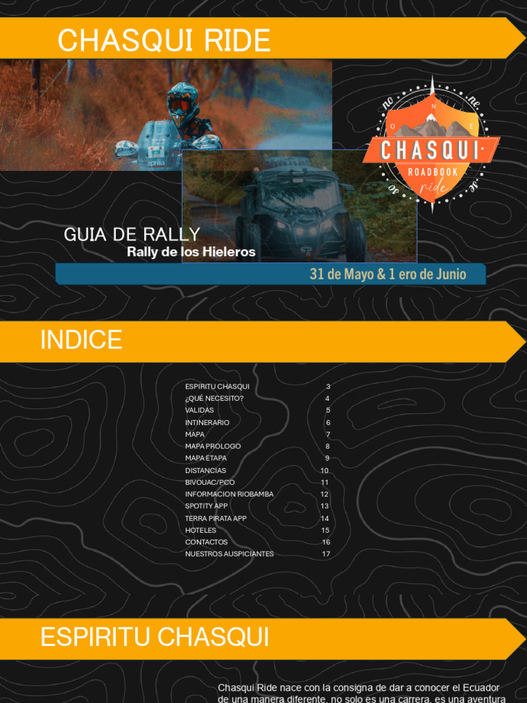 Rally Raid Navegacion | PDF | Automovilismo | Vehículo de motor