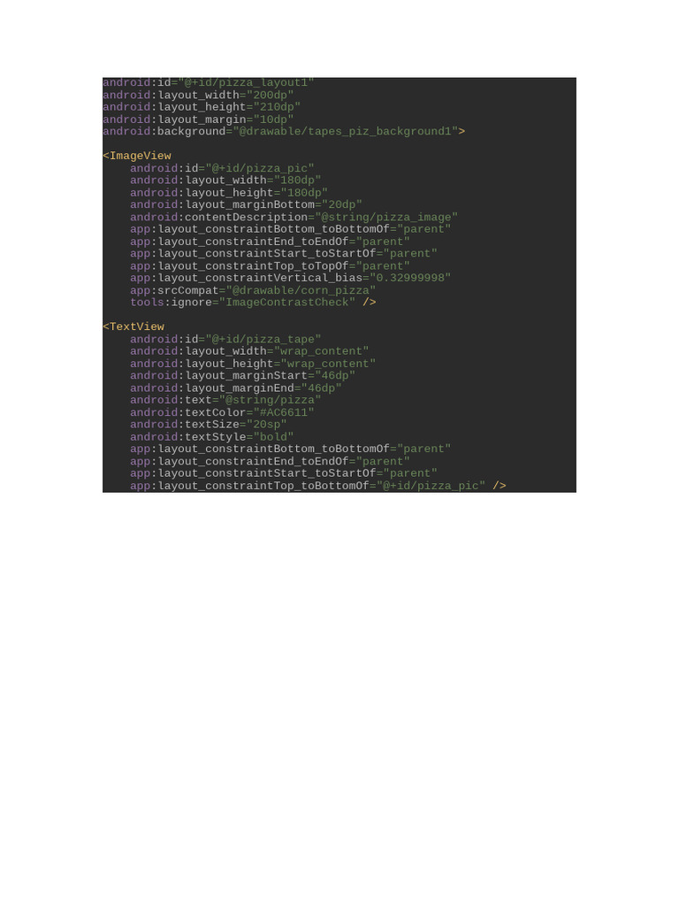 XML Pizza Tapes | PDF