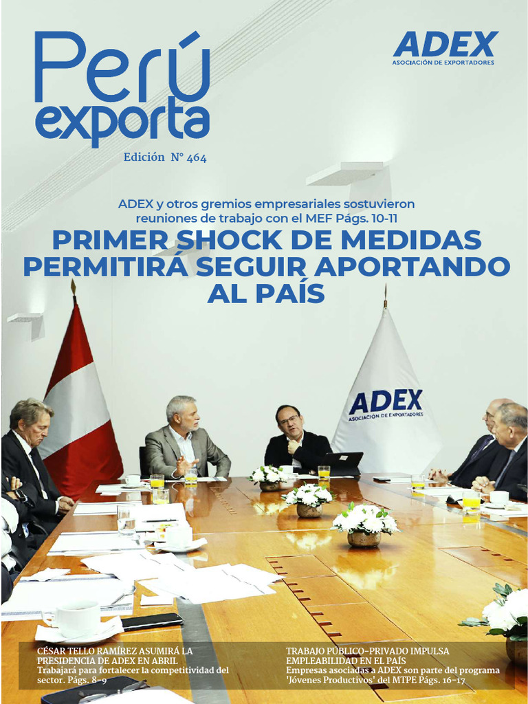 Revista Perú Exporta N°464 | PDF | Perú | El comercio internacional