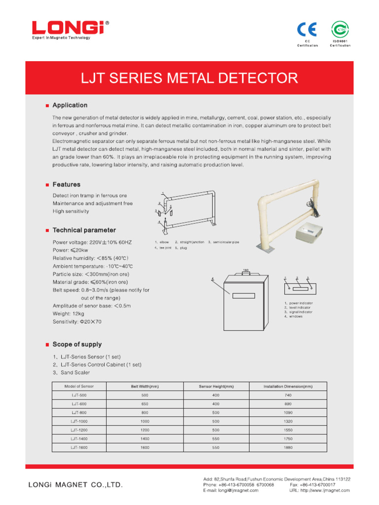 METAL DETECTOR_LONGI | PDF