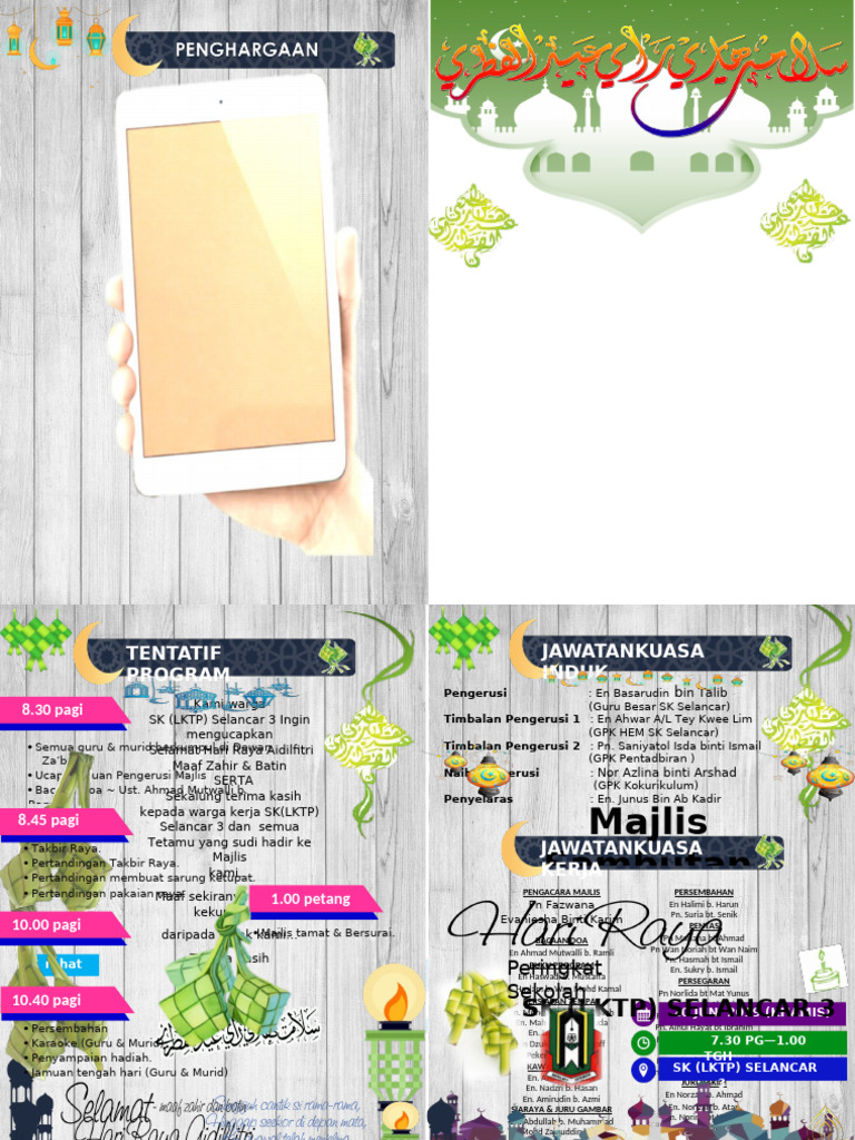 Buku Program Hari Raya SKS3 2019 | PDF