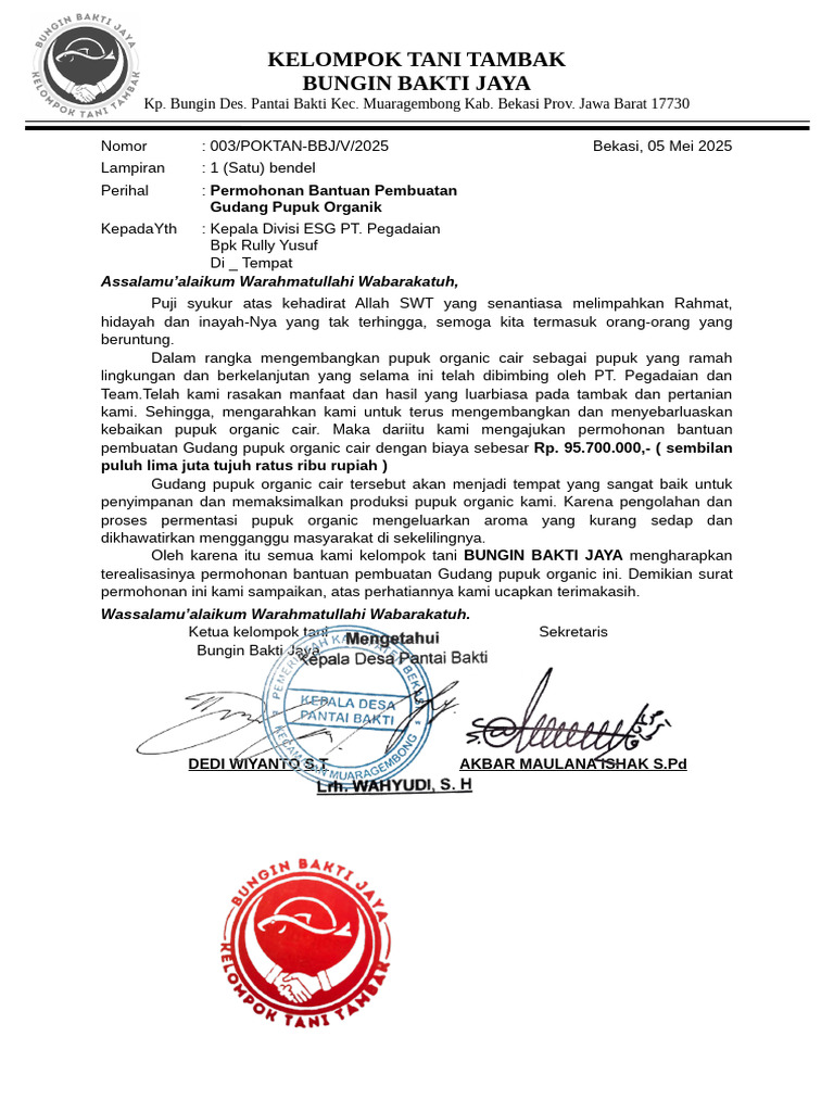Surat Proposal | PDF