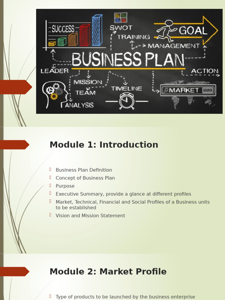 1 Business Plan - Introduction | PDF | Business Plan | Entrepreneurship