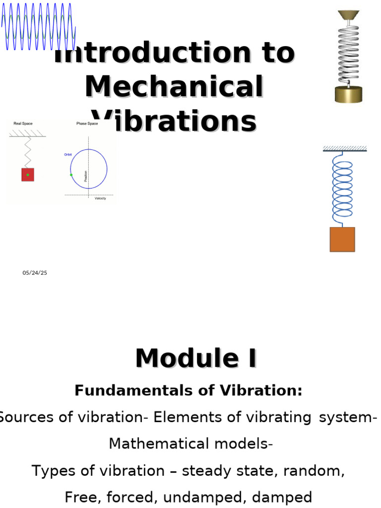 Basics of Vibrations | PDF | Oscillation | Damping