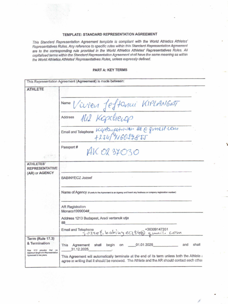 Kenneth Letter | PDF