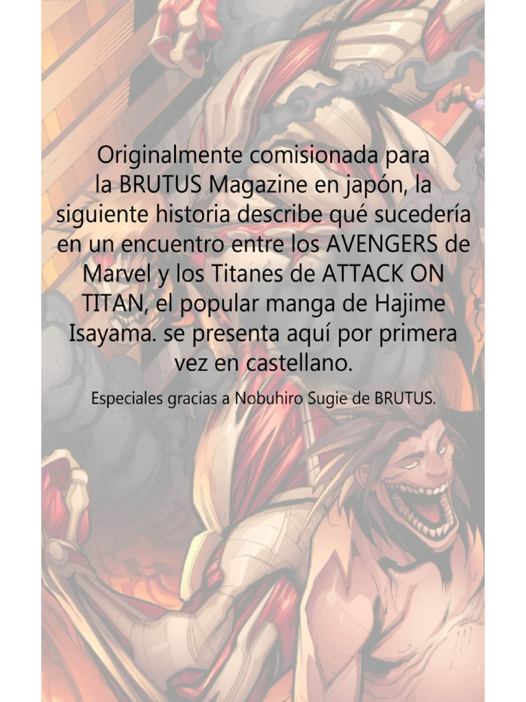 Bonus Secret Wars - Marvel & AoT | PDF