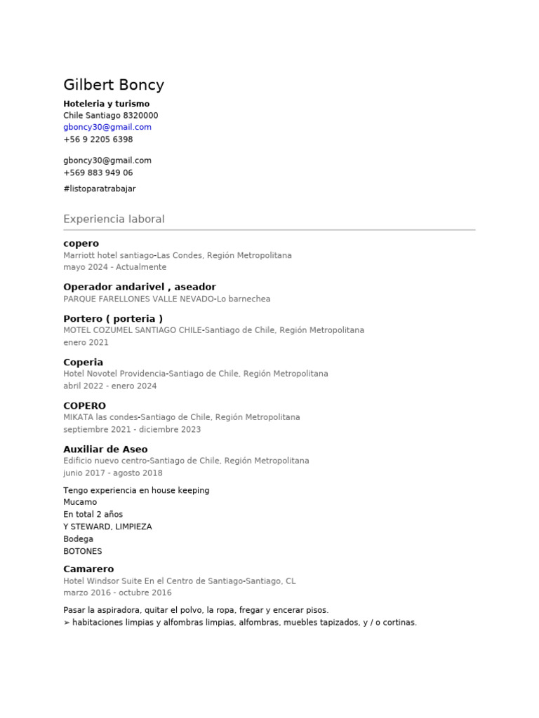 Gilbert Boncy | PDF