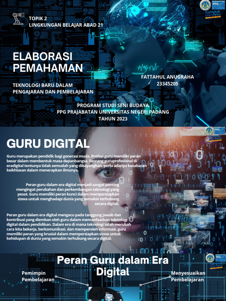 Topik 2 Elaborasi Pemahaman - Teknologi Baru Dalam Pengajaran Dan ...