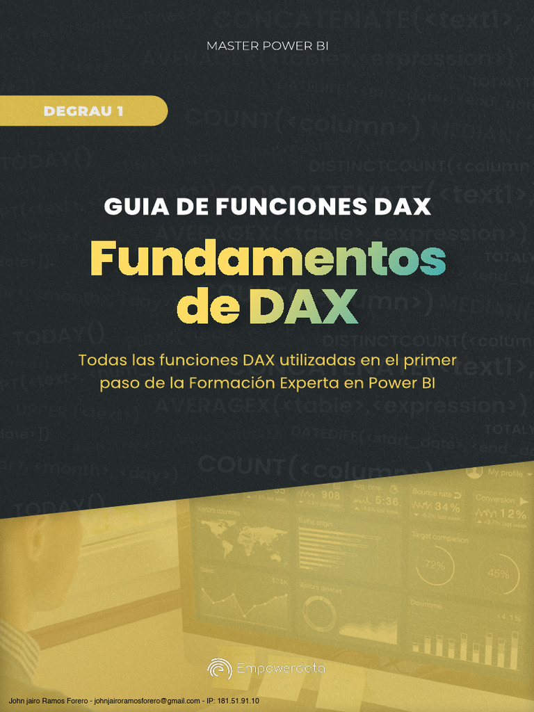 Fundamentos_DAX | PDF | Función (Matemáticas) | Matemáticas