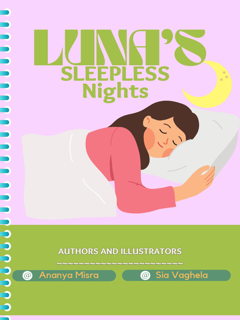 Luna's Sleepless Night - Sia & Ananya (A5 Document) | PDF