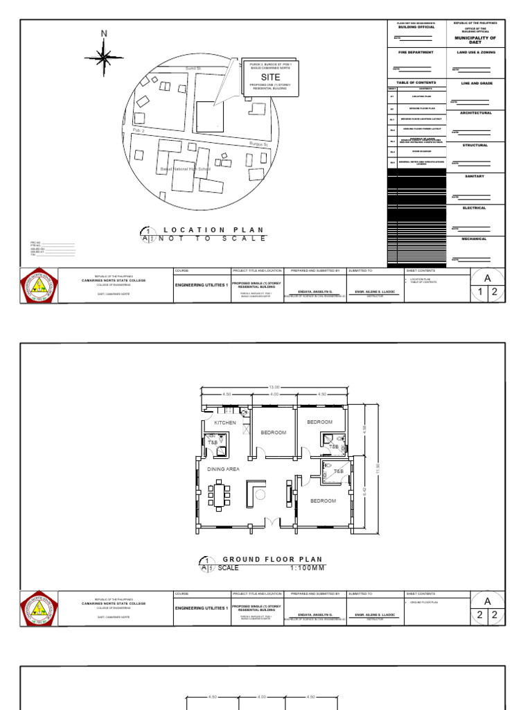 Electrical Final DWG - PDF 2nd | PDF | Electrical Wiring | Building Engineering