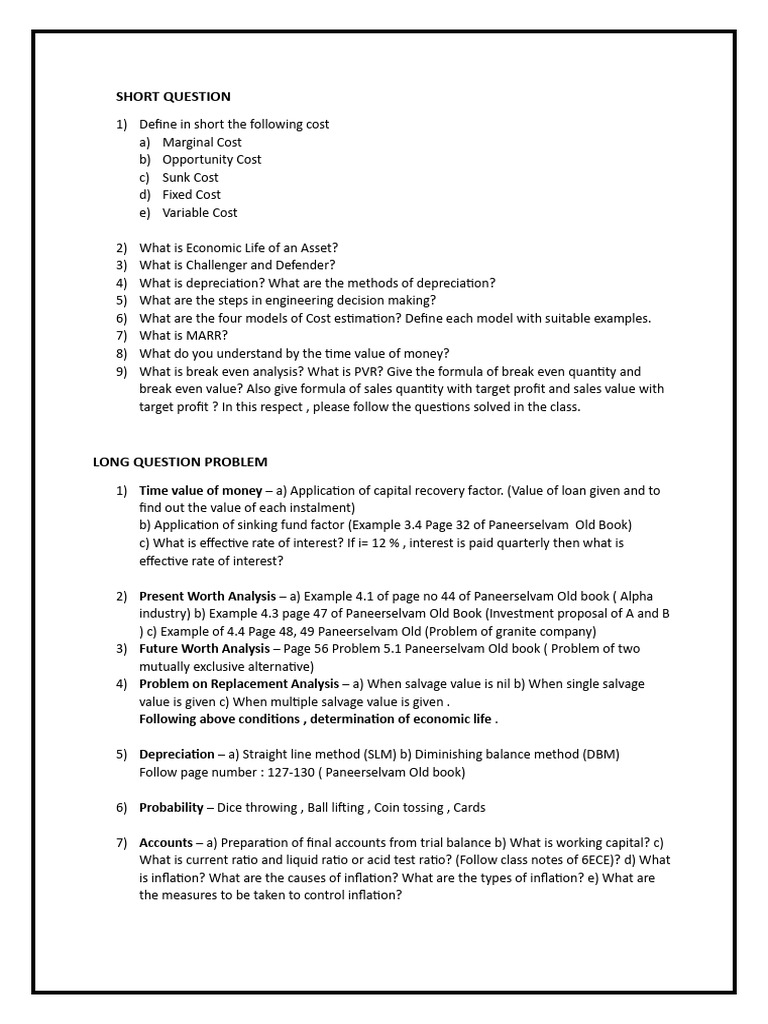 NO GUARANTEE SHEET 6EE and 6ECE | PDF | Depreciation | Inflation