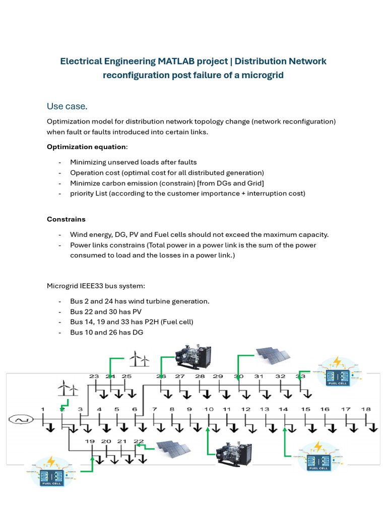 Electrical Engineering Matlab Project | PDF