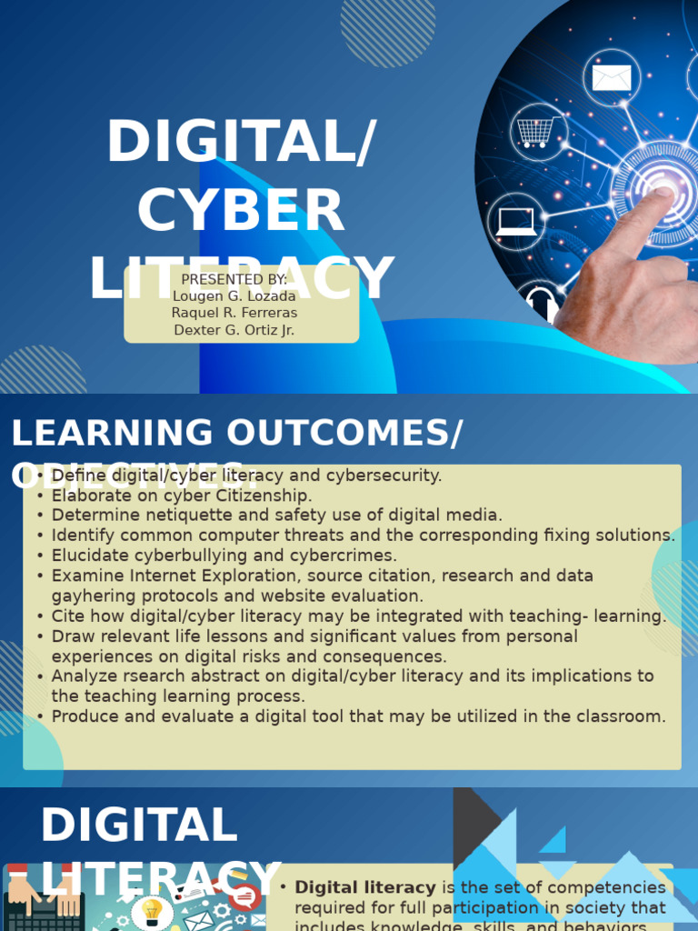 Digital Citizenship Presentation | PDF | Cybercrime | Computer Security