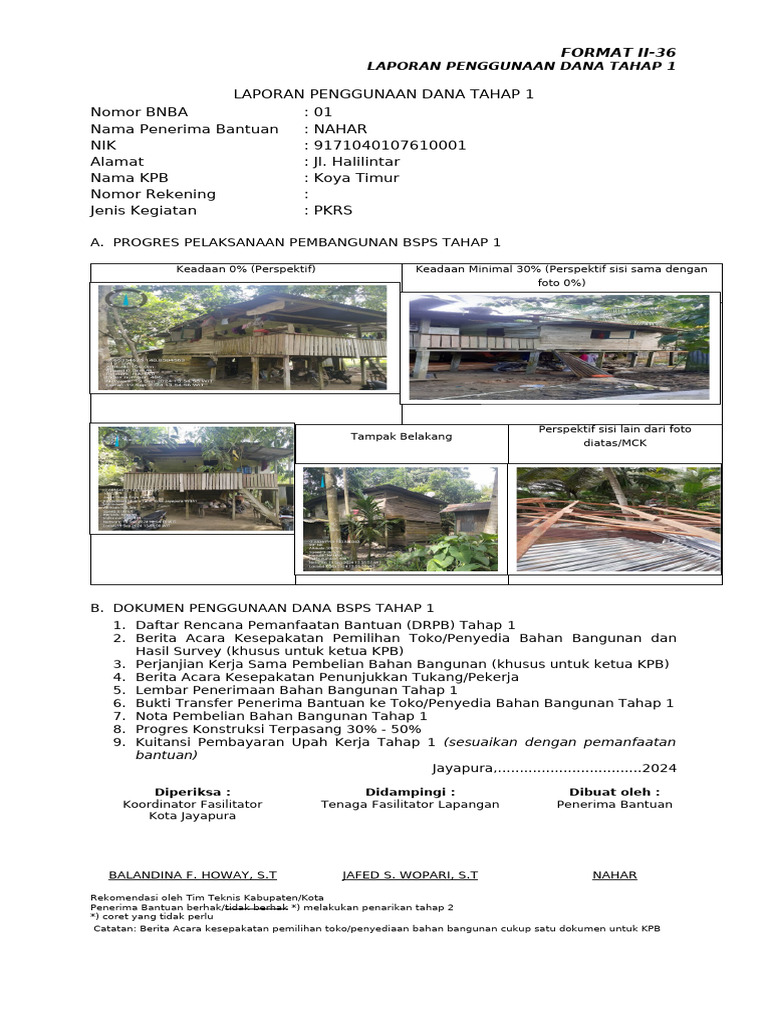 FORMAT II-36 LPD I KOYA TIMUR_124144 | PDF
