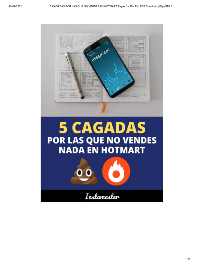 5 CAGADAS POR LAS QUE NO VENDES EN HOTMART Pages 1 - 15 - Flip PDF ...