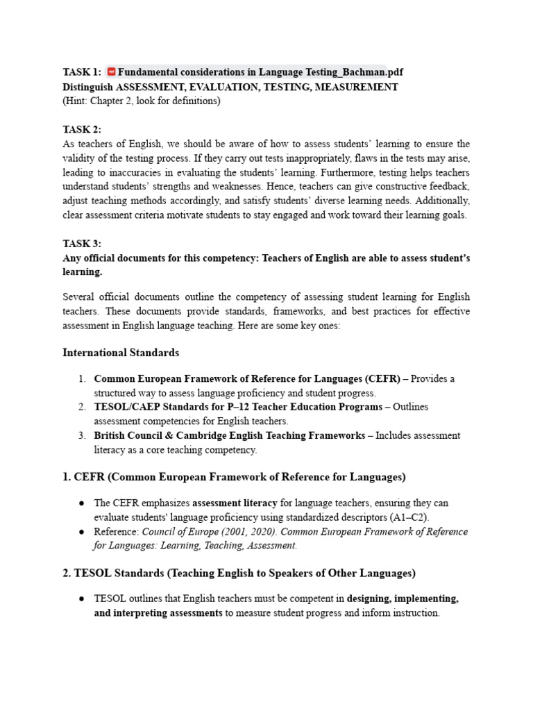 KTDG | PDF | Educational Assessment | Curriculum