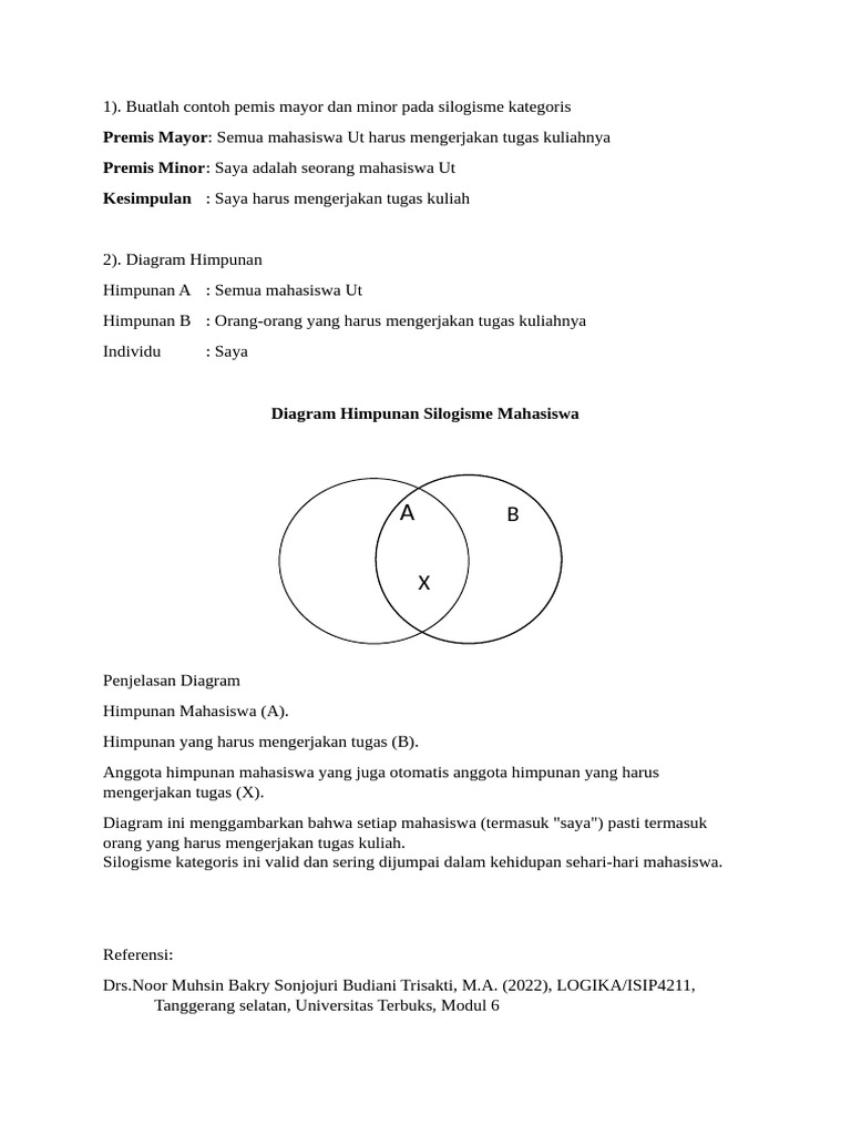 Diskusi 6 Logika | PDF