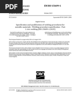 Bs en Iso 15607 2019 | PDF | Welding | Construction