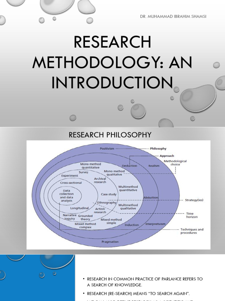 Research Methodology - An Introduction | PDF | Quantitative Research ...