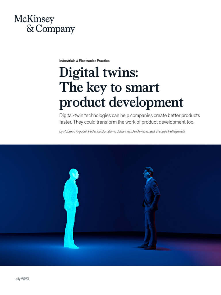 Digital Twins The Key To Smart Product Development | PDF | Simulation | System