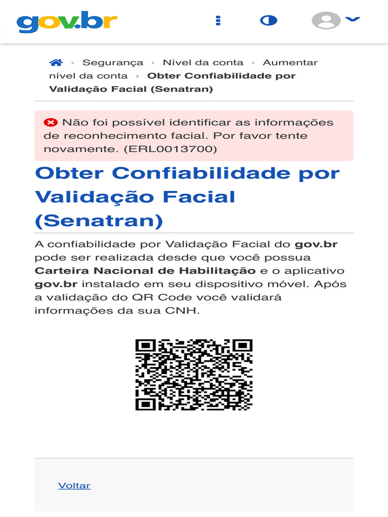 Confiabilidades Gov.br | PDF
