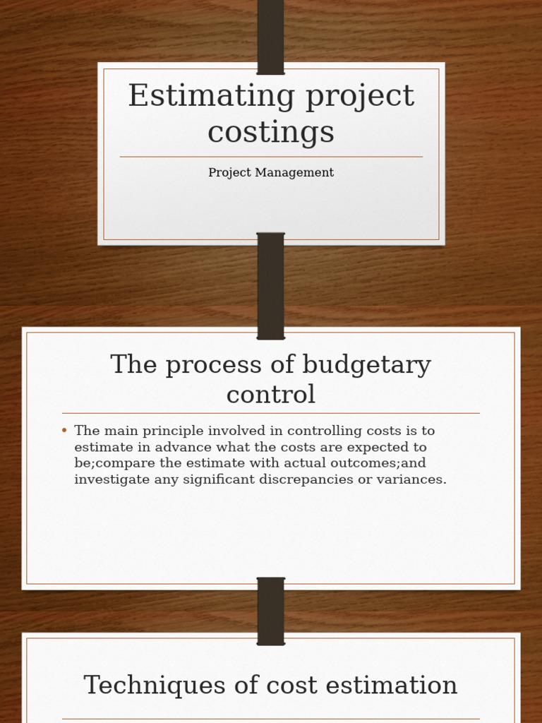 Lecture 6 Project Costs Management | PDF | Specification (Technical Standard)