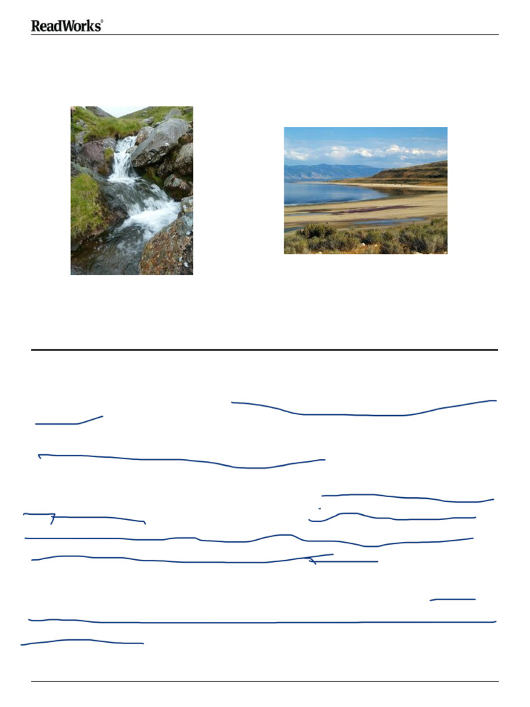 Understanding Oceans, Rivers, and Lakes | PDF | Water | Lake
