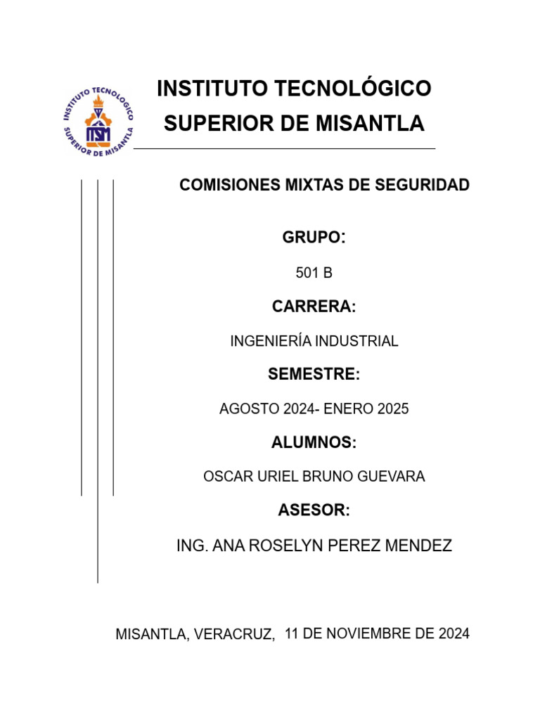 Investigaion Comisiones Mixtas de Seguridad | PDF | Seguridad y salud ocupacional | Derecho laboral