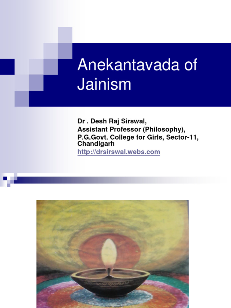 Anekantavada of Jainism | PDF