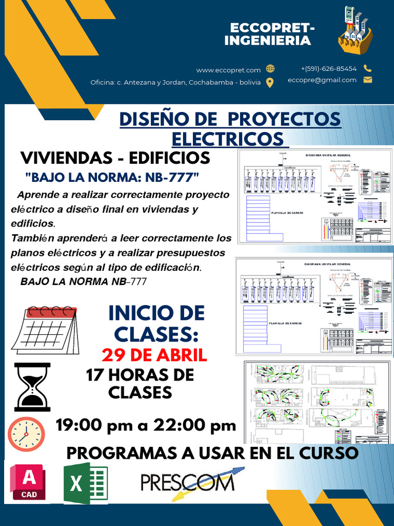 Curso de Diseño Eléctrico NB-777 | PDF