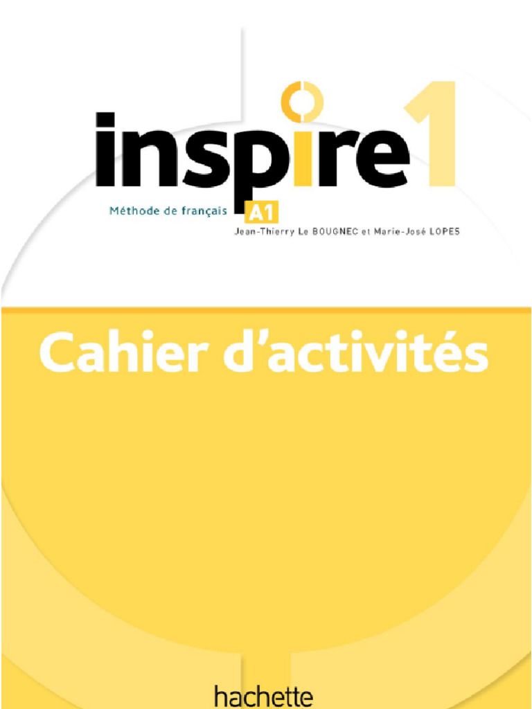 Inspire 1 Cahier Dactivites | PDF