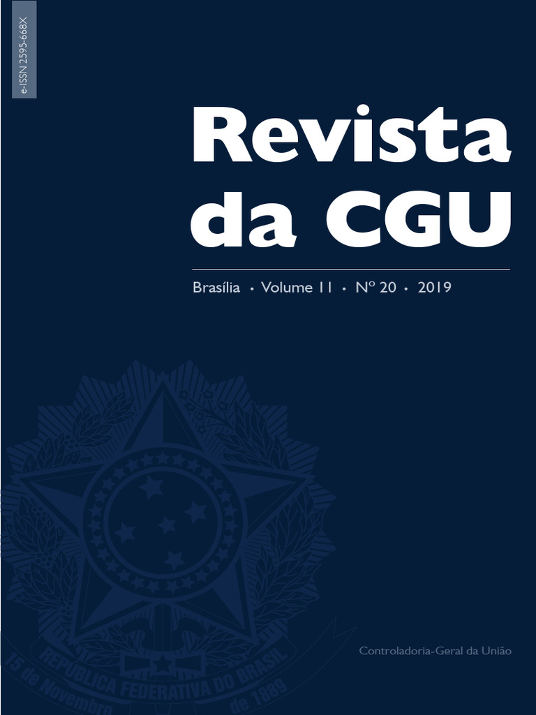 Revista CGU | PDF | Emenda Constitucional | Corrupção