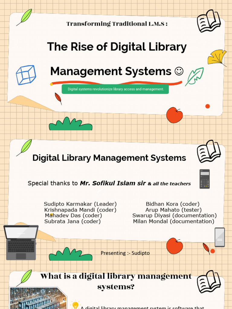 Transforming Traditional Libraries - The Rise of Digital Library Management Systems | PDF ...