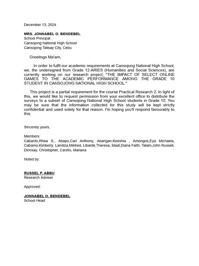 Request Form For Research | PDF